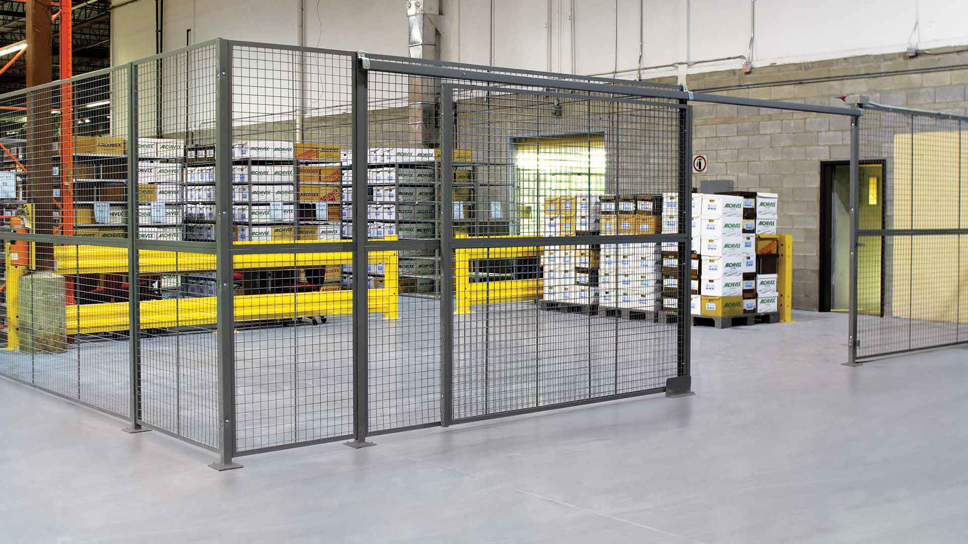 Warehouse Security Cages Birmingham - Design + Install